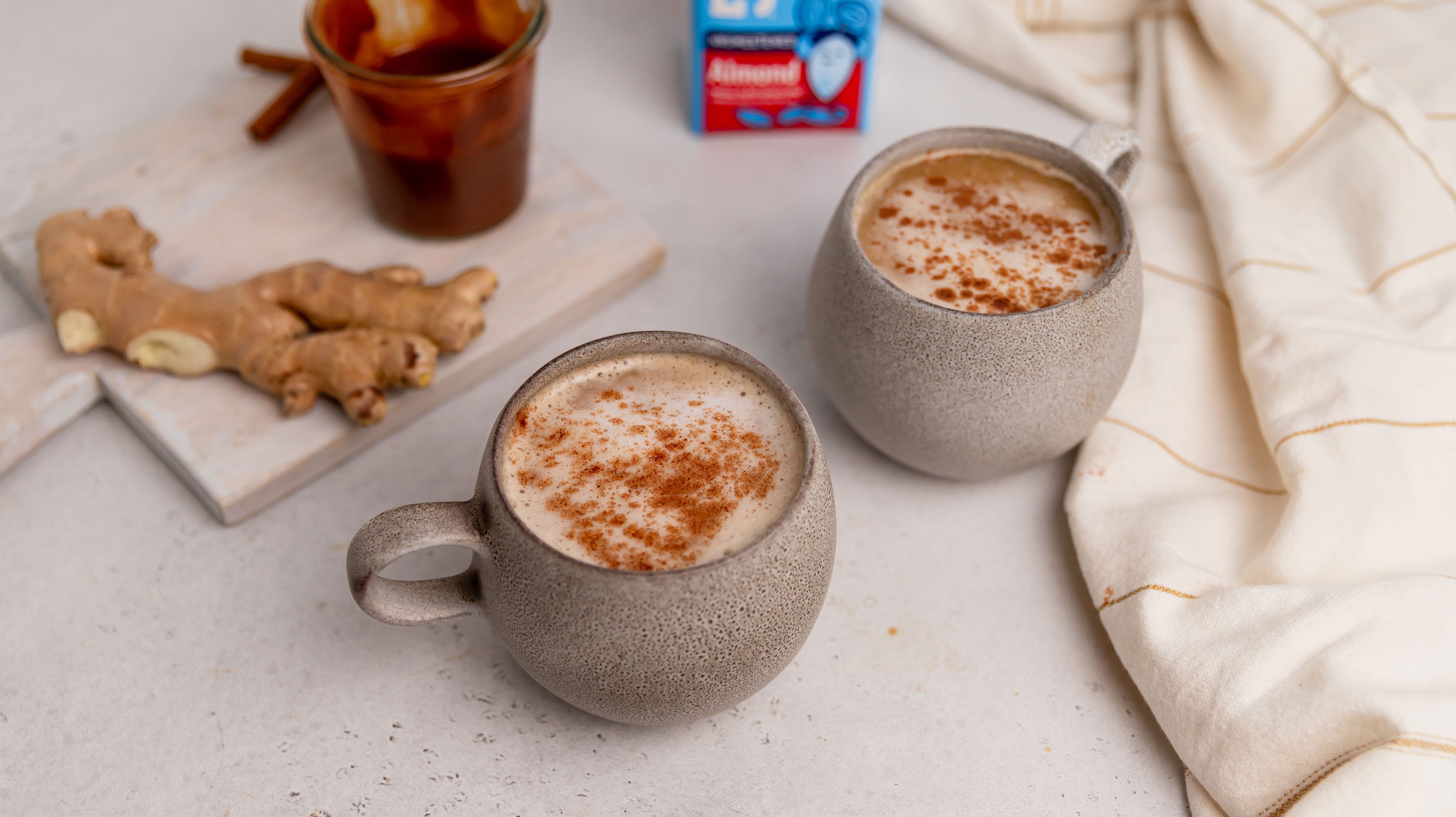 Gingerbread Spice Latte – PLANTSTRONG Foods