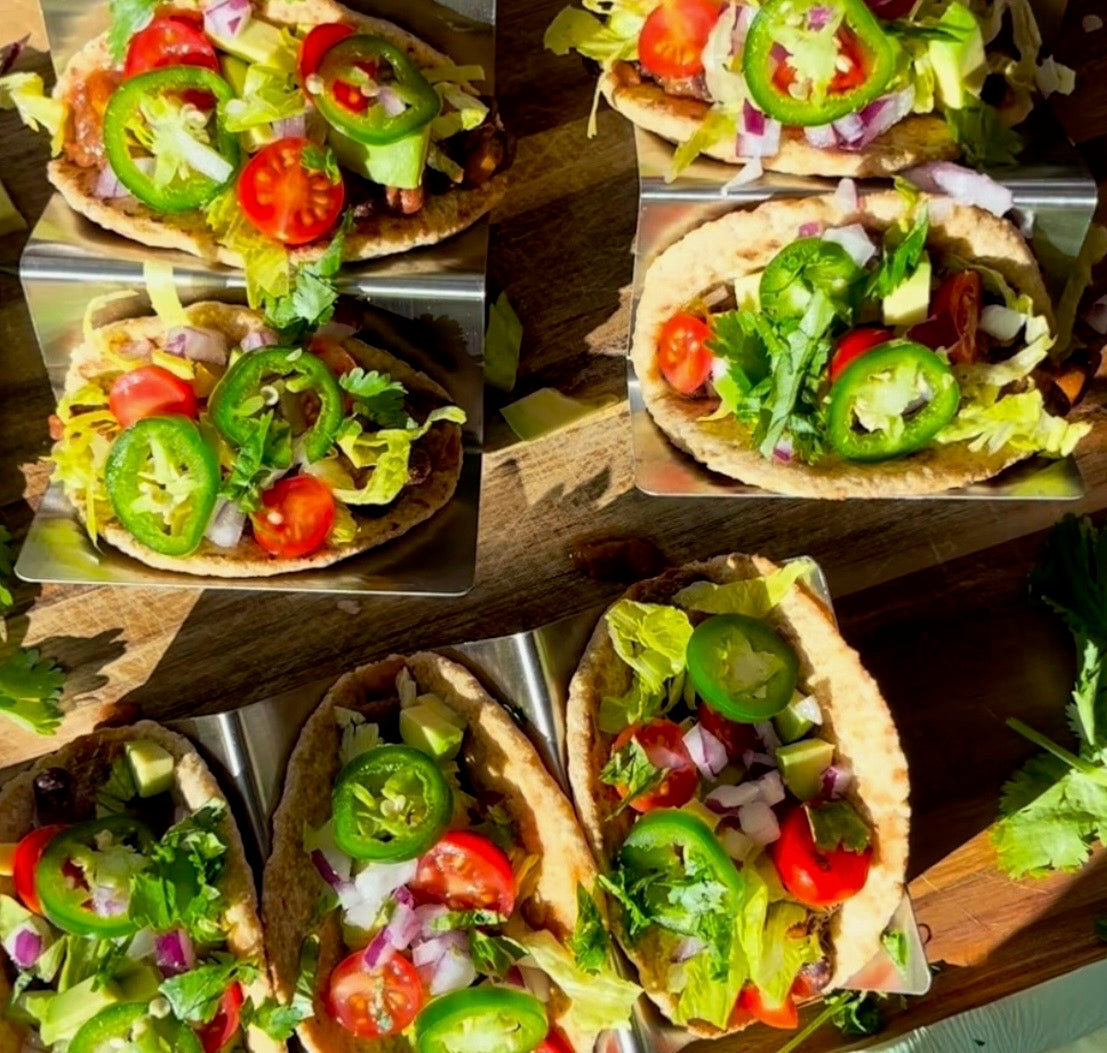 Cornbread Chili Tacos – PLANTSTRONG Foods