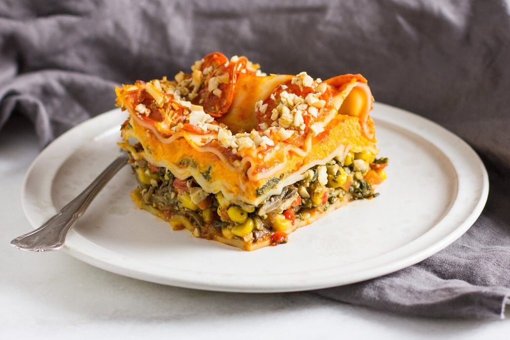 how to make sweet potato lasagna