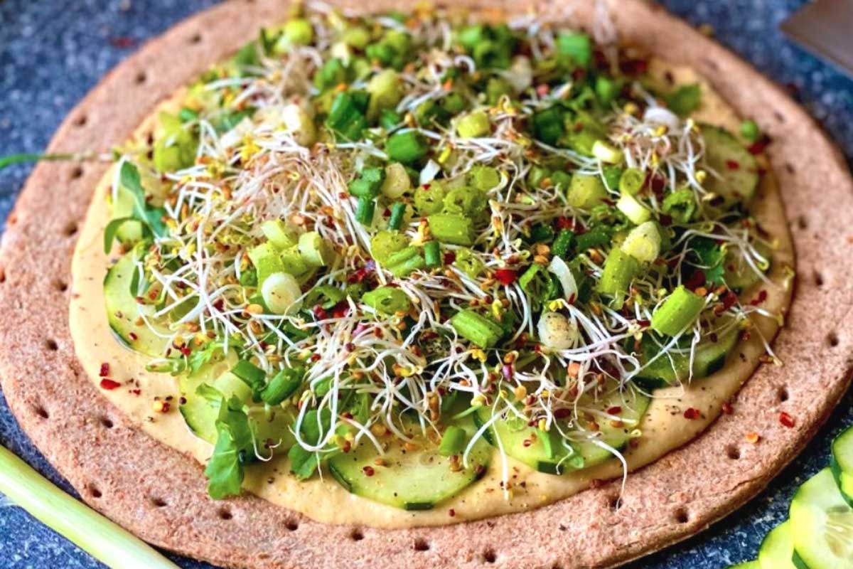 Green Sprouts Pizza – PLANTSTRONG Foods