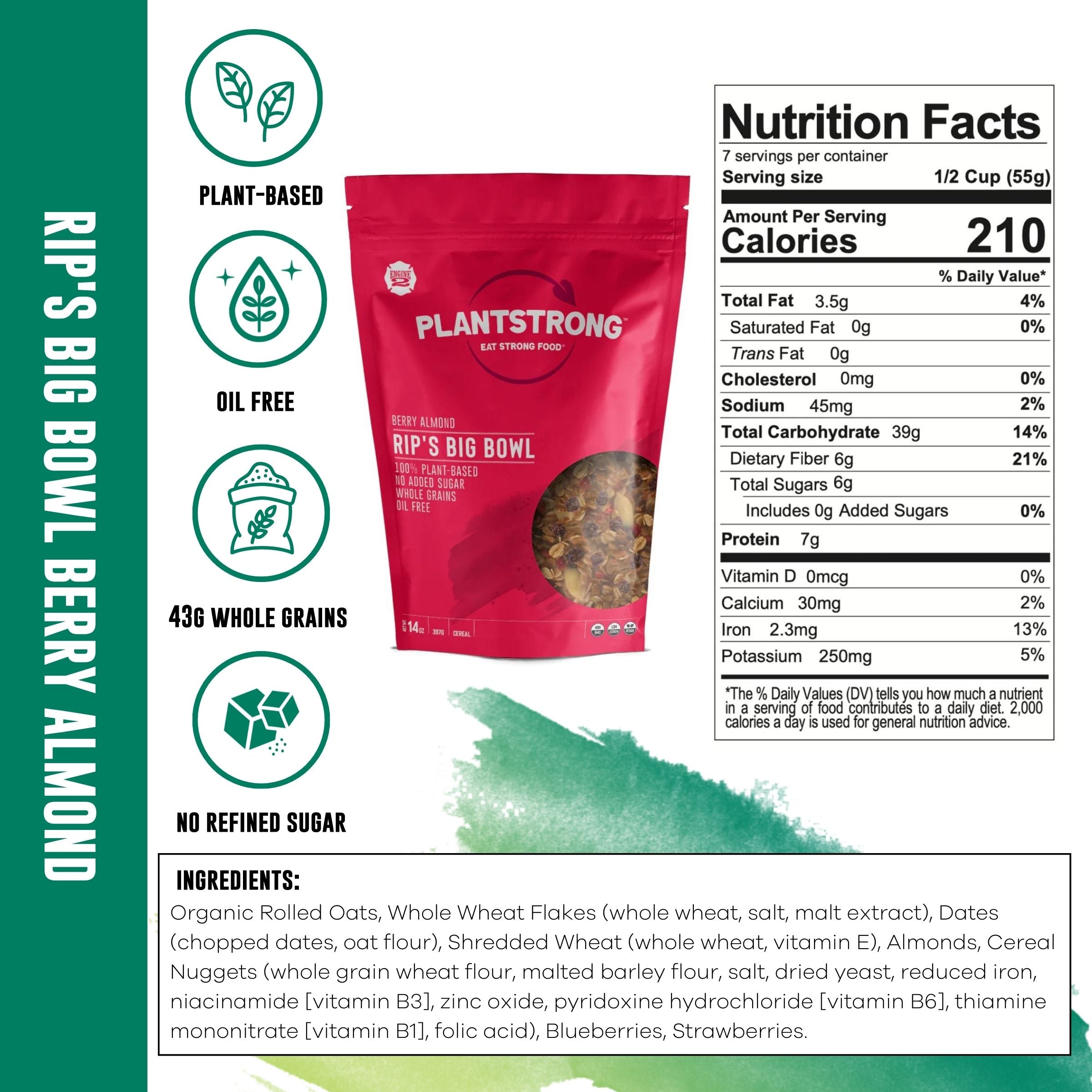 Rip's Big Bowl - Berry Almond